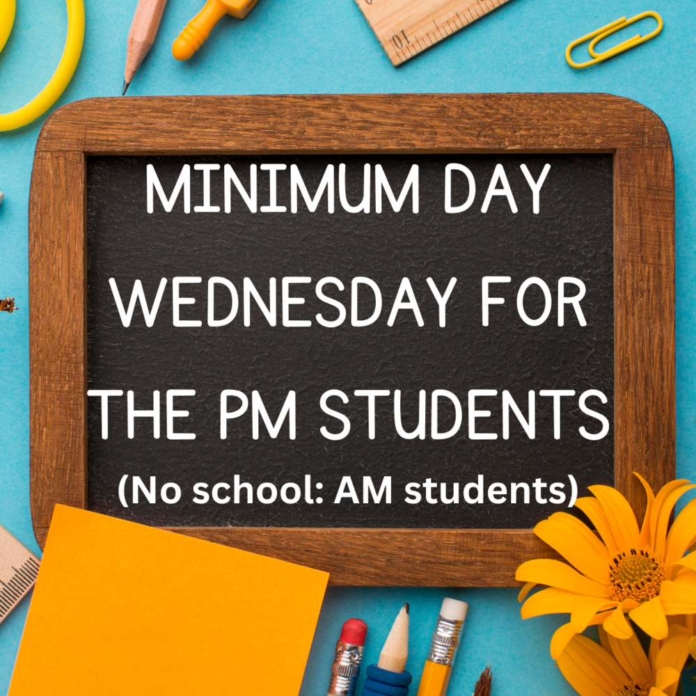 Minimum Day Wednesday: PM class | Sierra Del Oro Inclusive Preschool